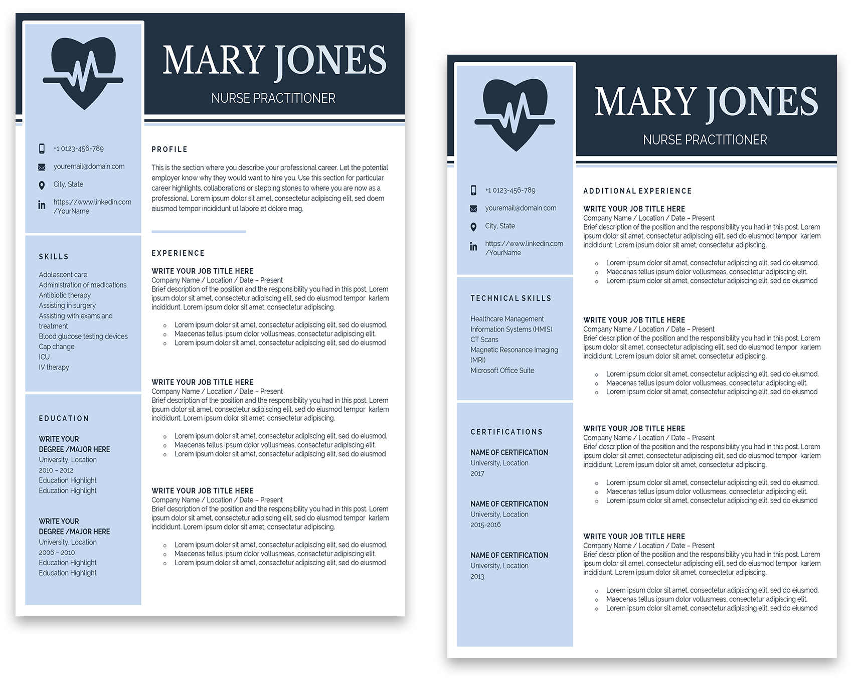 Chicago Resume Template ResumeSeed