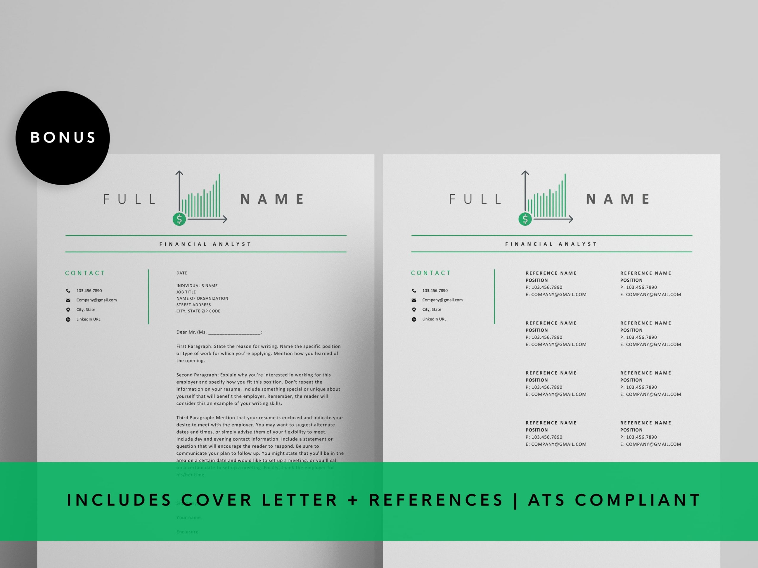 FINANCIAL ANALYST Cover Letter Template ResumeSeed